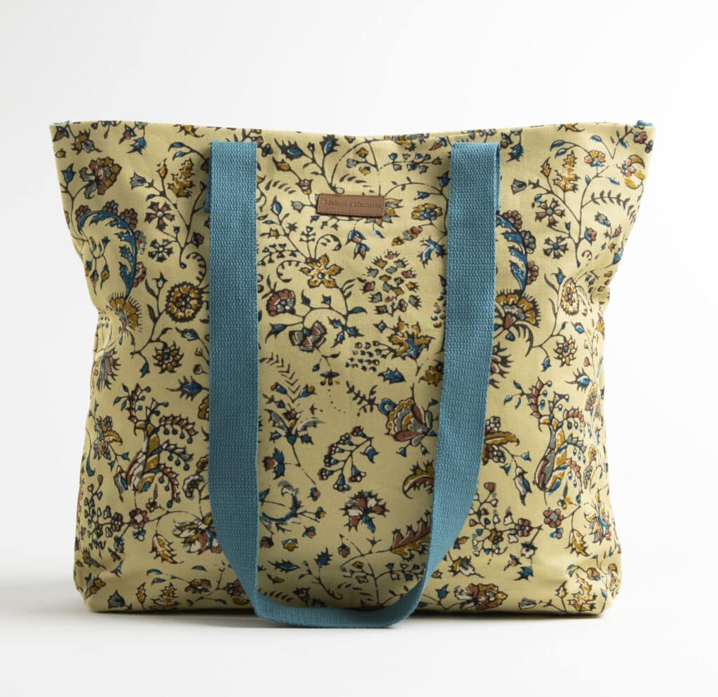 Lakshmi - Isha Canvas Tote Bag - Maison D'Hermine