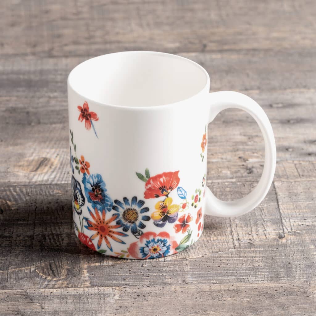 Happy Florals - High Summer - Its Summer Single Mug - Maison D'Hermine