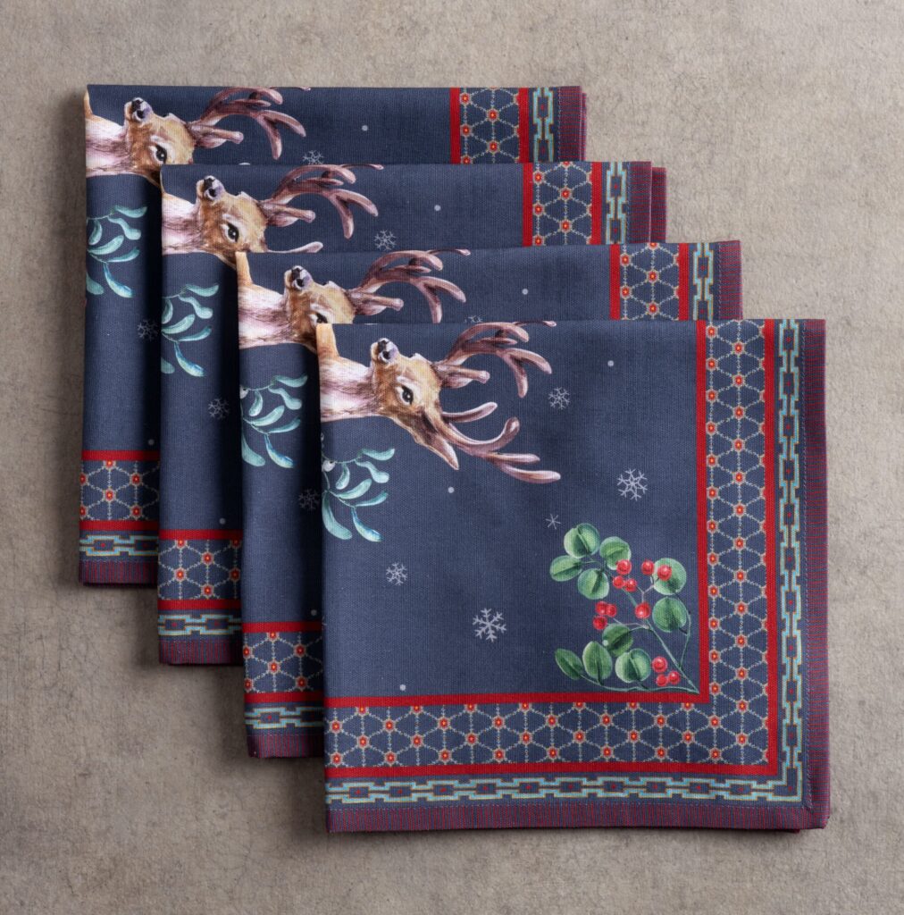 Christmas Joy Napkin - Maison D'Hermine