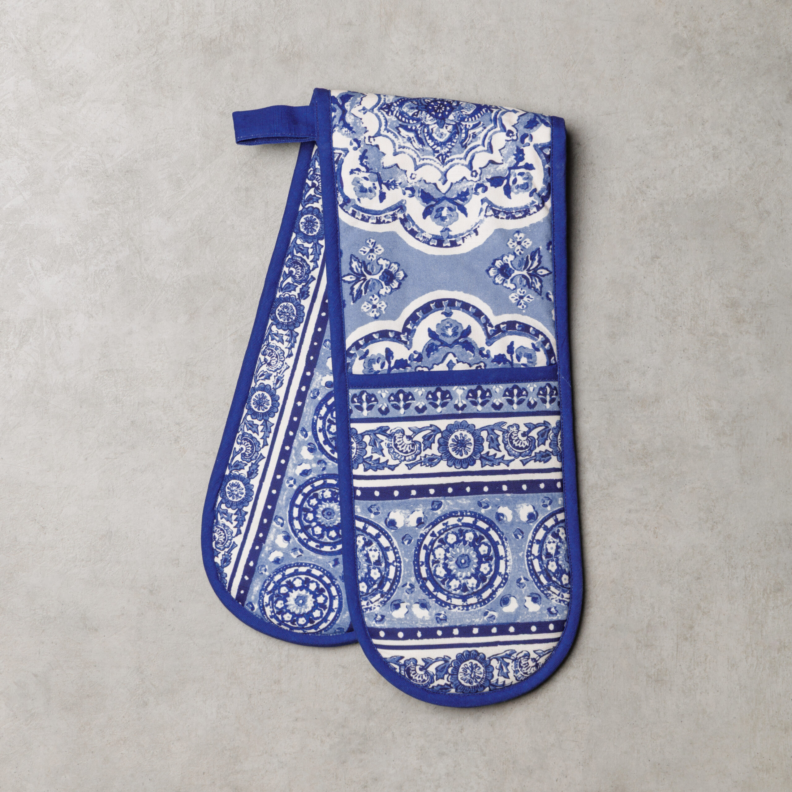 Melodie Blue Double Glove - Maison D'Hermine