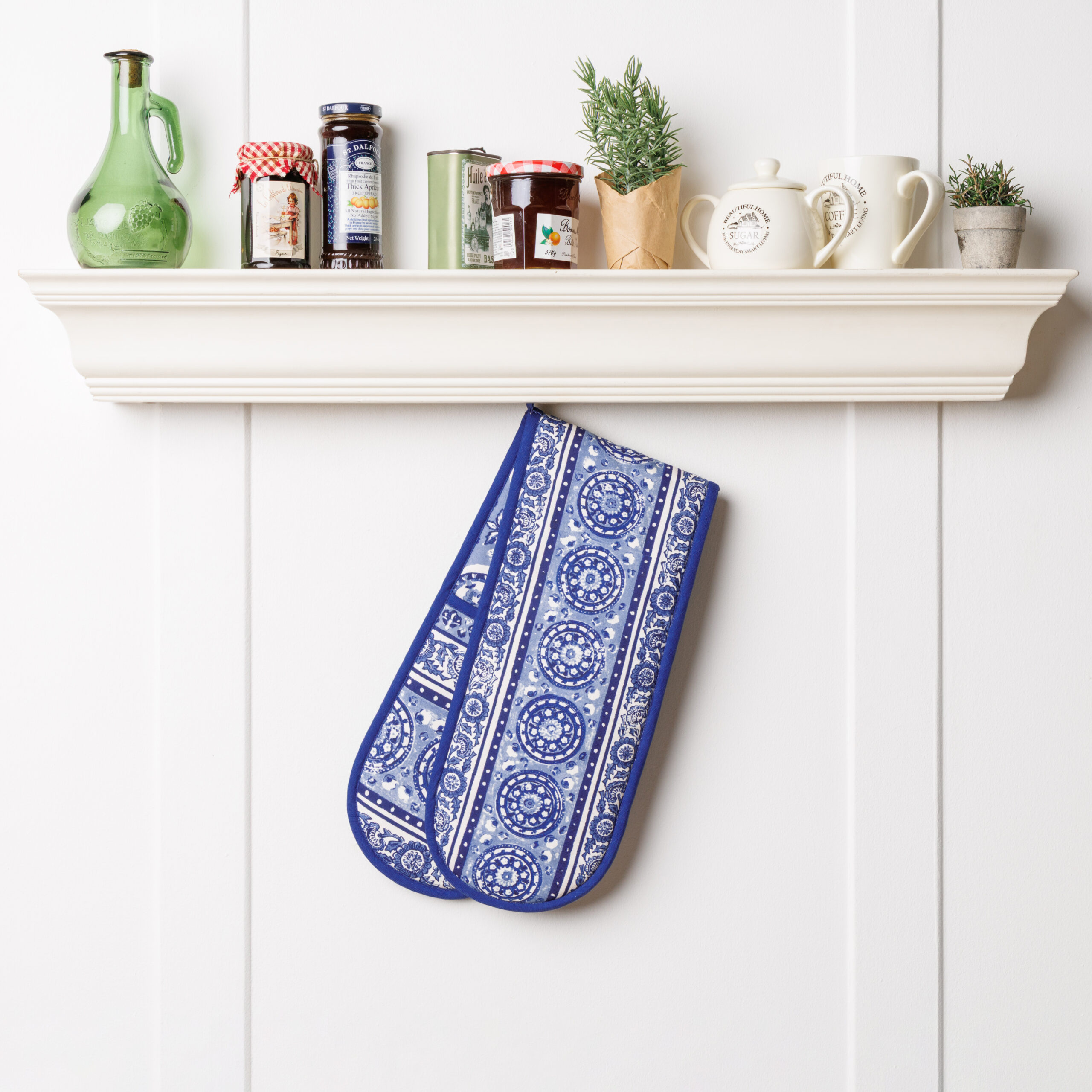 Melodie Blue Double Glove - Maison D'Hermine