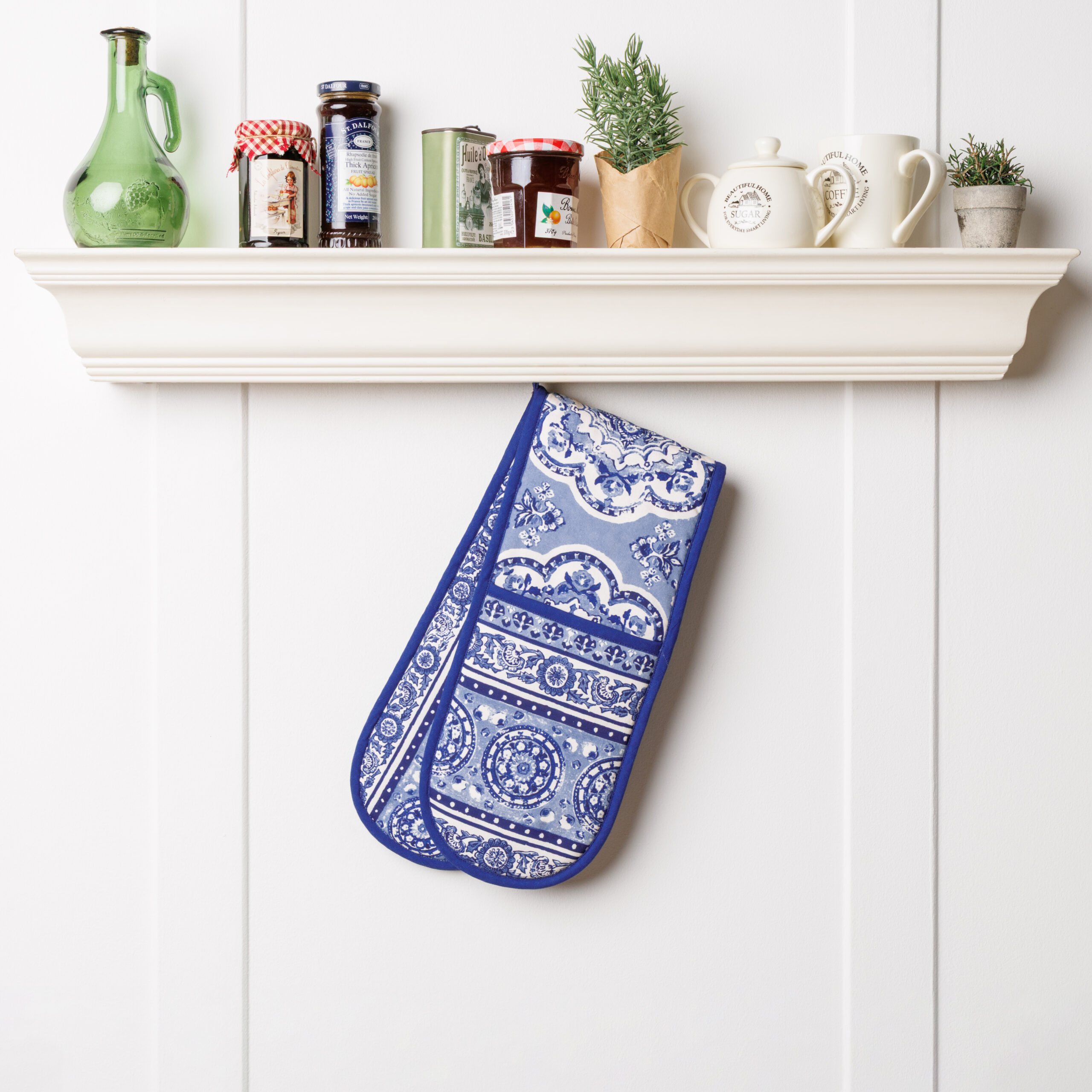 Melodie Blue Double Glove - Maison D'Hermine